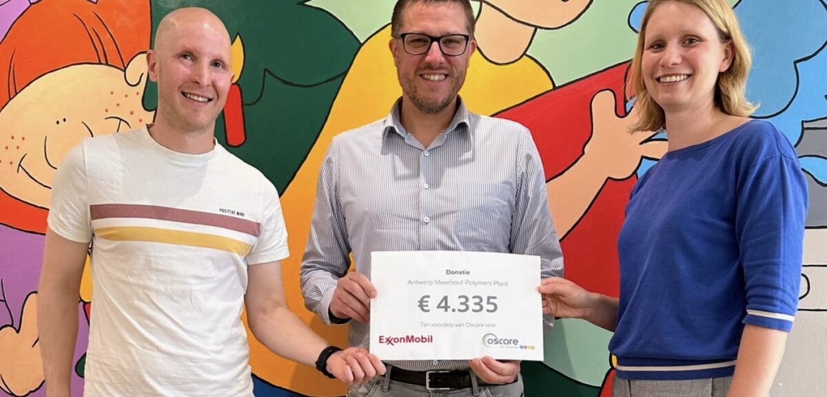 ExxonMobil kiest Oscare als goed doel - Oscare vzw